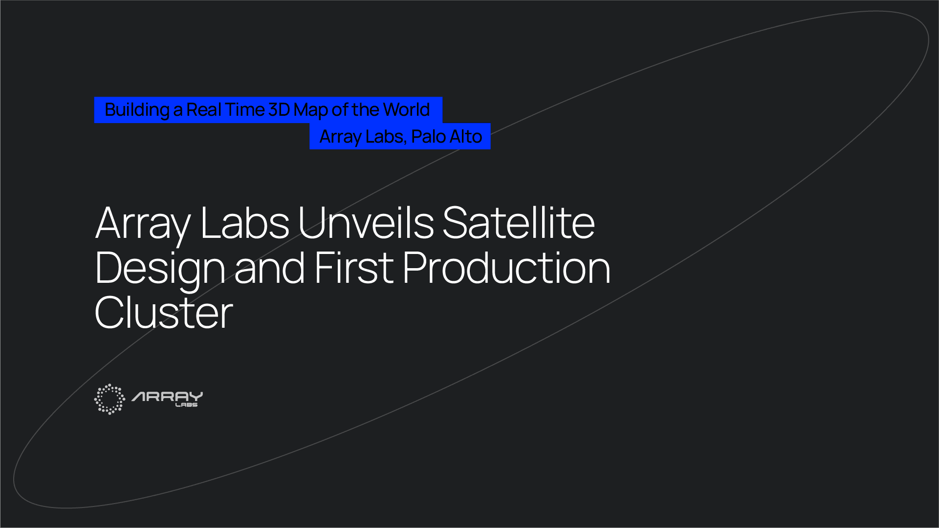 Space-Based Radars | Array Labs, Inc. | Silicon Valley